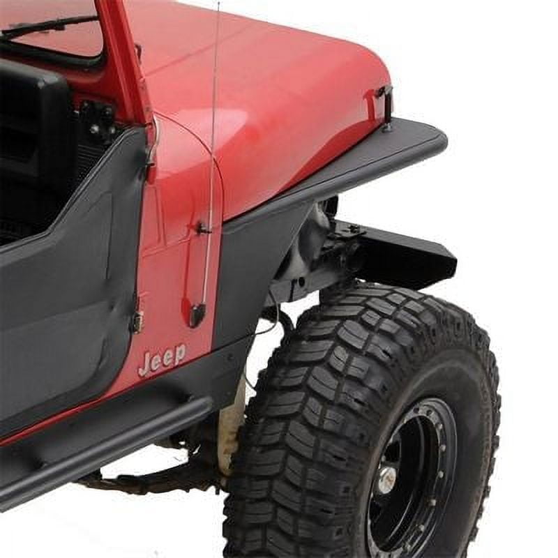 Smittybilt XRC Armor Front Tube Fenders (Black) - 76866 - Walmart.com