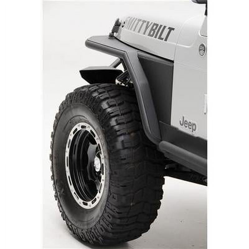 Smittybilt XRC Armor Front Tube Fenders with 3 Flare (Black) - 76867 ...