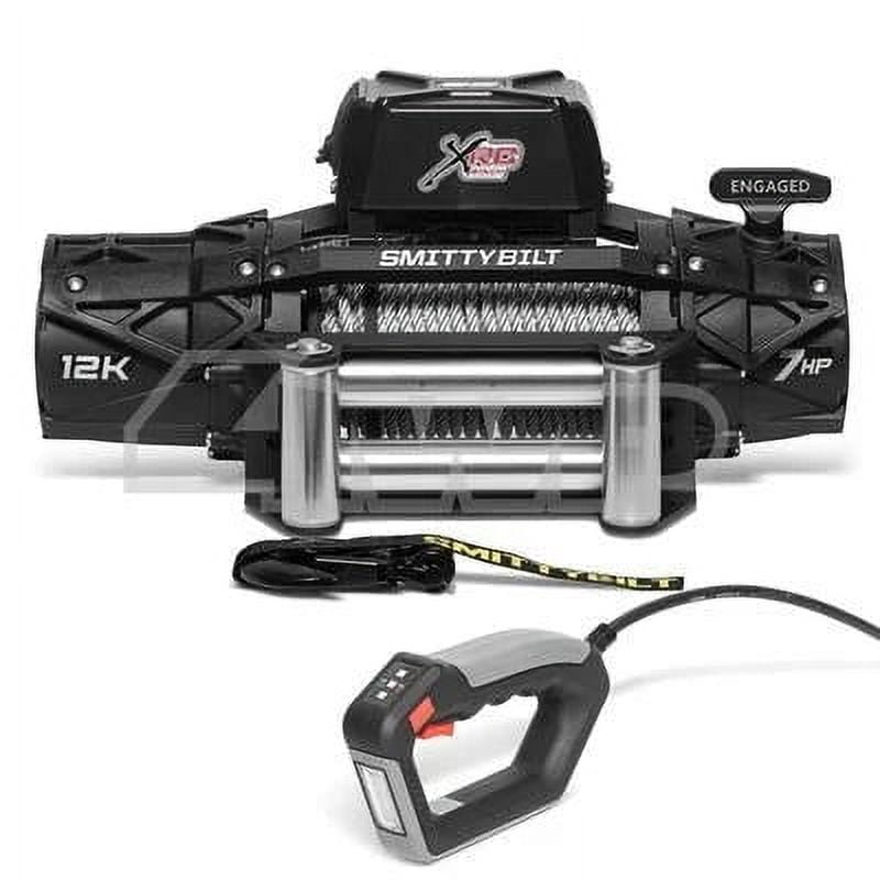 Smittybilt XRC GEN3 12K Winch with Steel Cable 97612 - Walmart.com