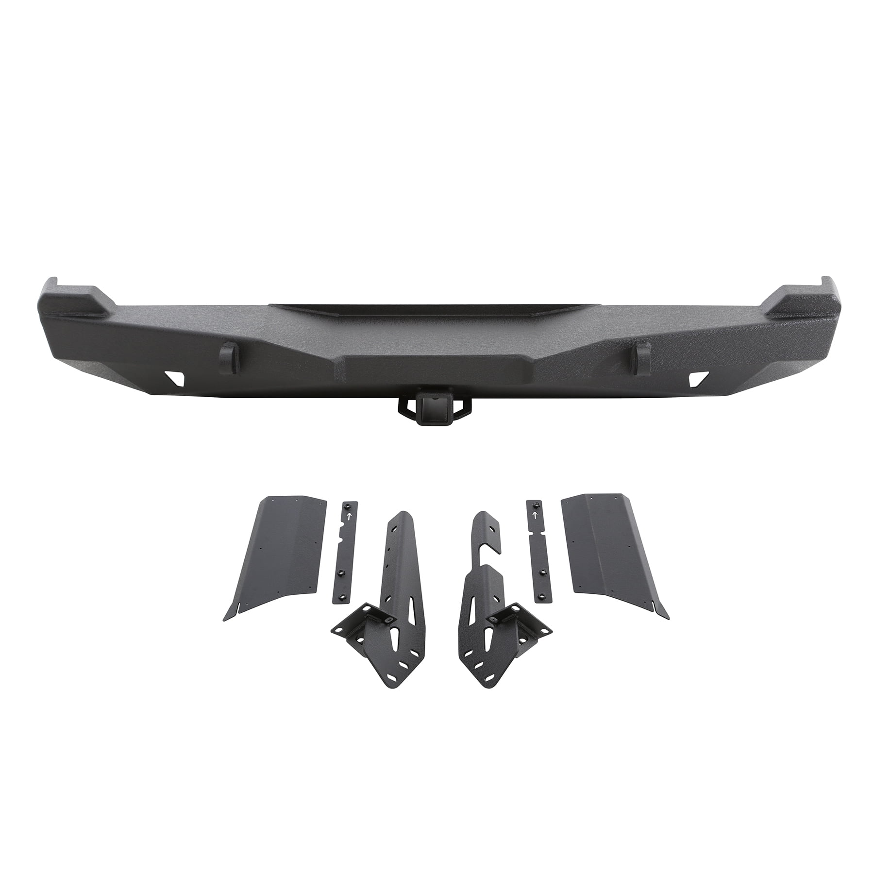 Smittybilt XRC Rear Bumper with Hitch (Black) - 76850 - Walmart.com