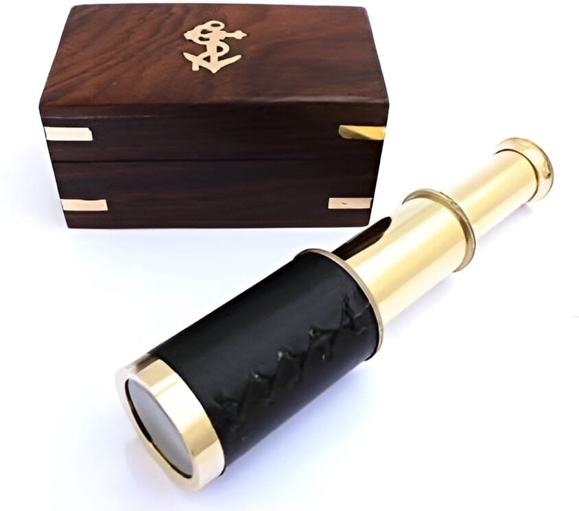 Smizzy 6" Handheld Brass Telescope, 6" Telescope - Walmart.com