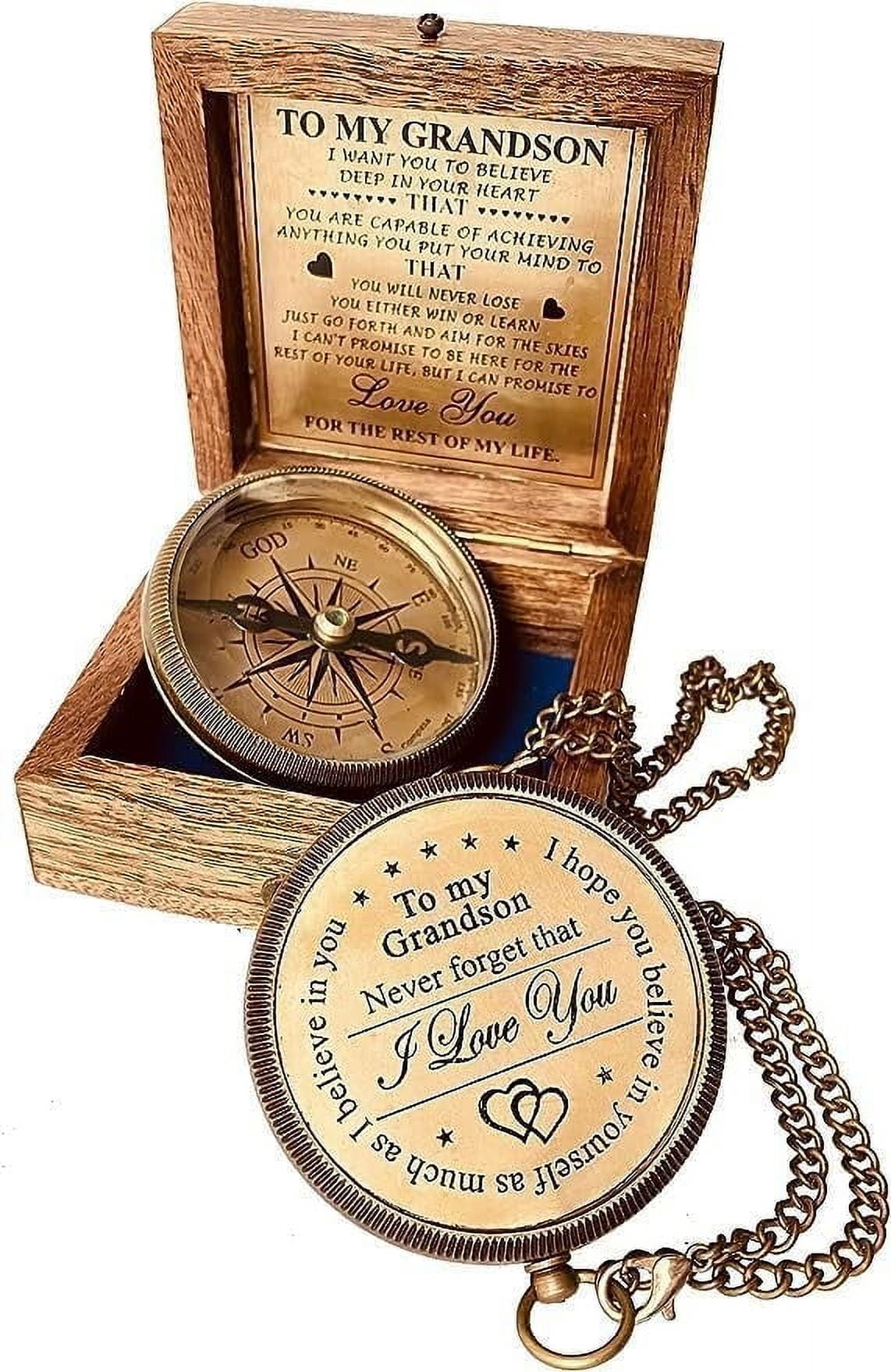 Smizzy Navigational Maritime Vintage Nautical Brass Compasses Fully ...