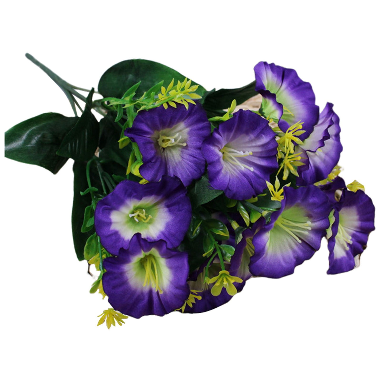 Smke Artificial Flowers For Outdoors, Faux Morning Glory Plants ...