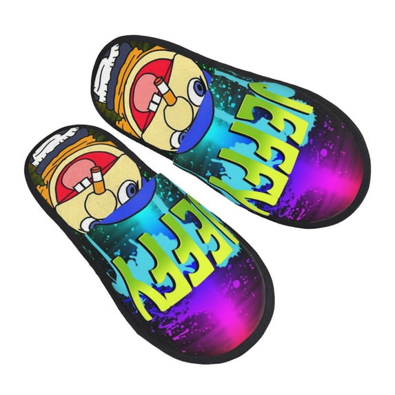 Sml Cartoon Jef-,Fy House Slippers For Women Men Indoor Outdoor-Cute ...
