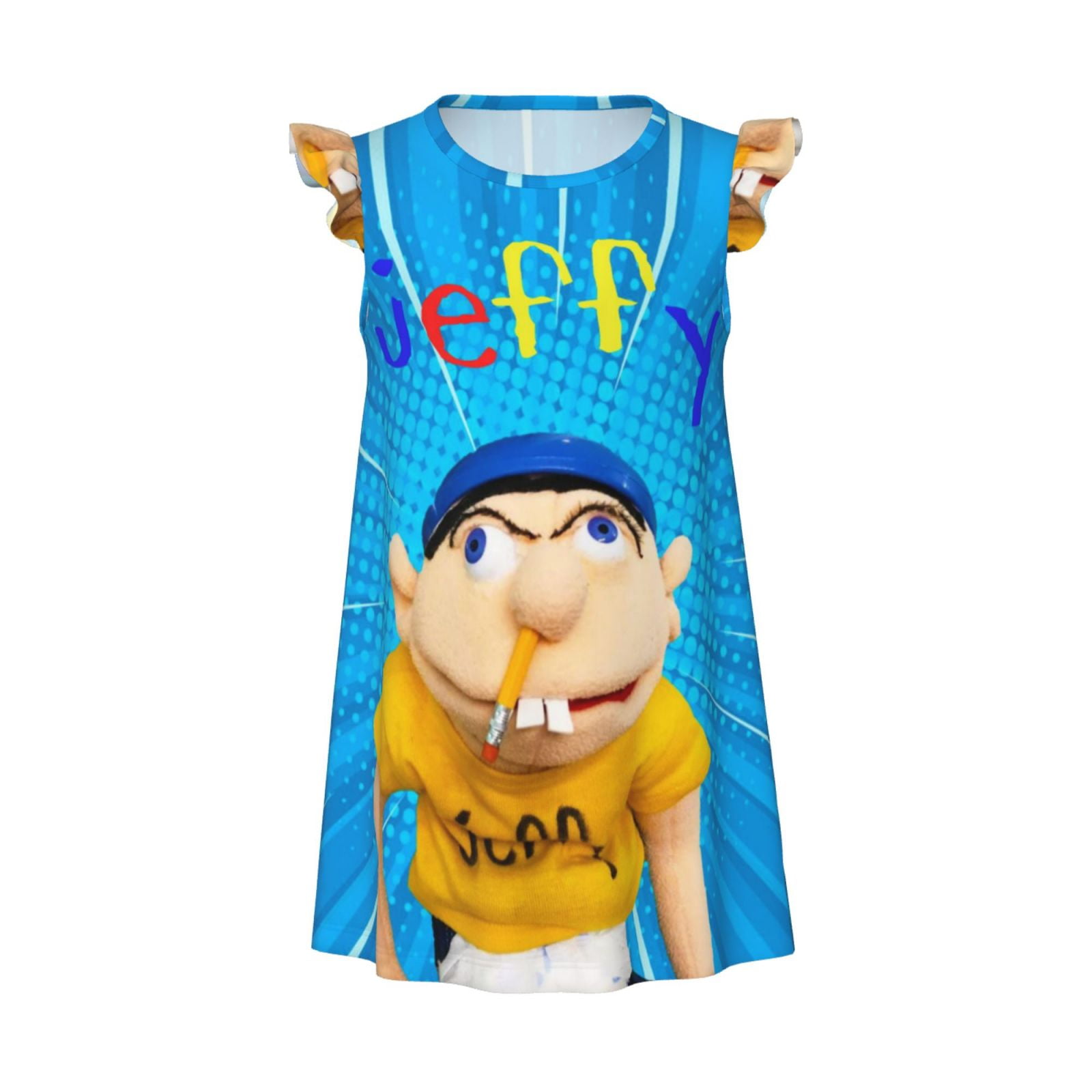 Sml Cartoon Jef-,Fy Nightgown Princess Pajama Dresses For Sleepwear ...