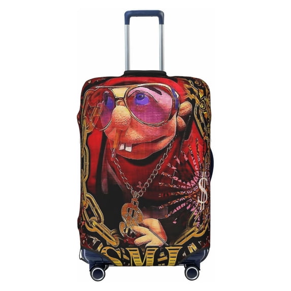 Sml Cartoon Jef-,Fy Travel Luggage Cover Washable Suitcase Cover ...