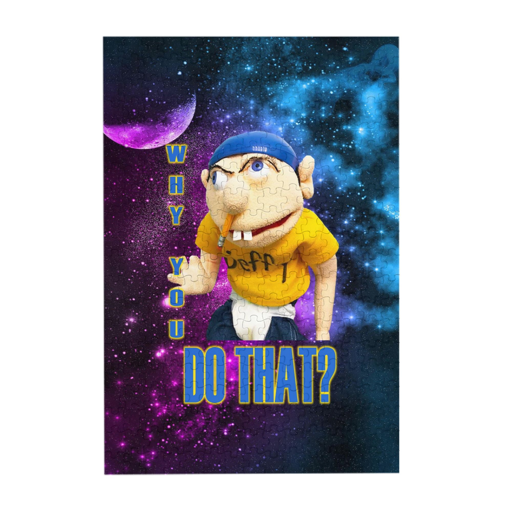 Sml Cartoon Jef-,Fy Wooden Jigsaw Puzzles Intellectual Puzzle For ...