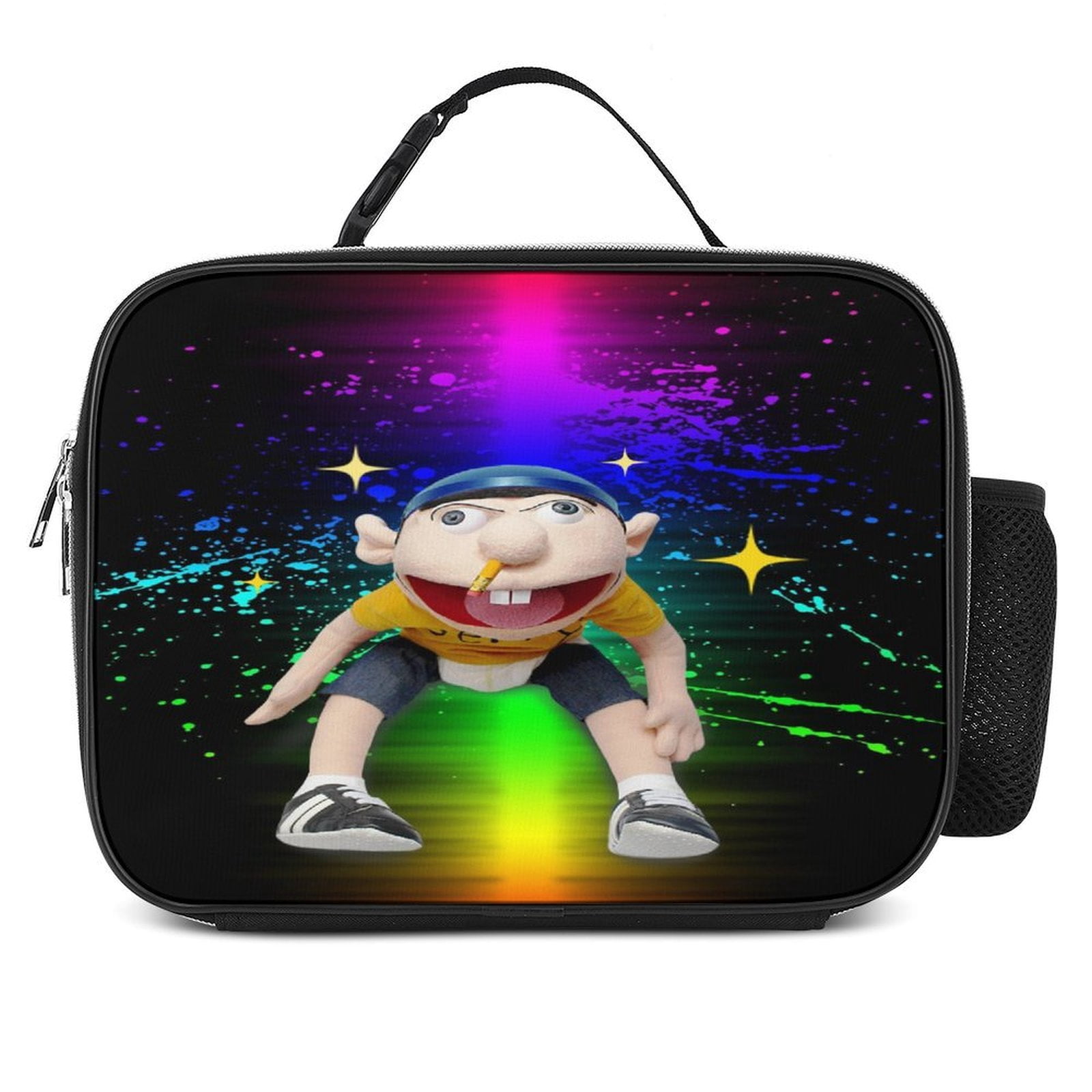 Sml Cartoon Jef-,fy Reusable Lunch Bento Box Insulated Portable ...