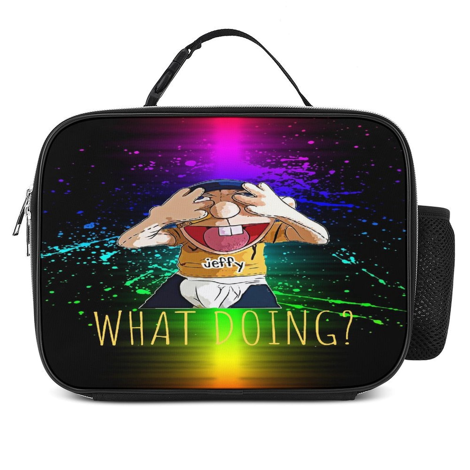 Sml Cartoon Jef-,fy Reusable Lunch Bento Box Insulated Portable ...