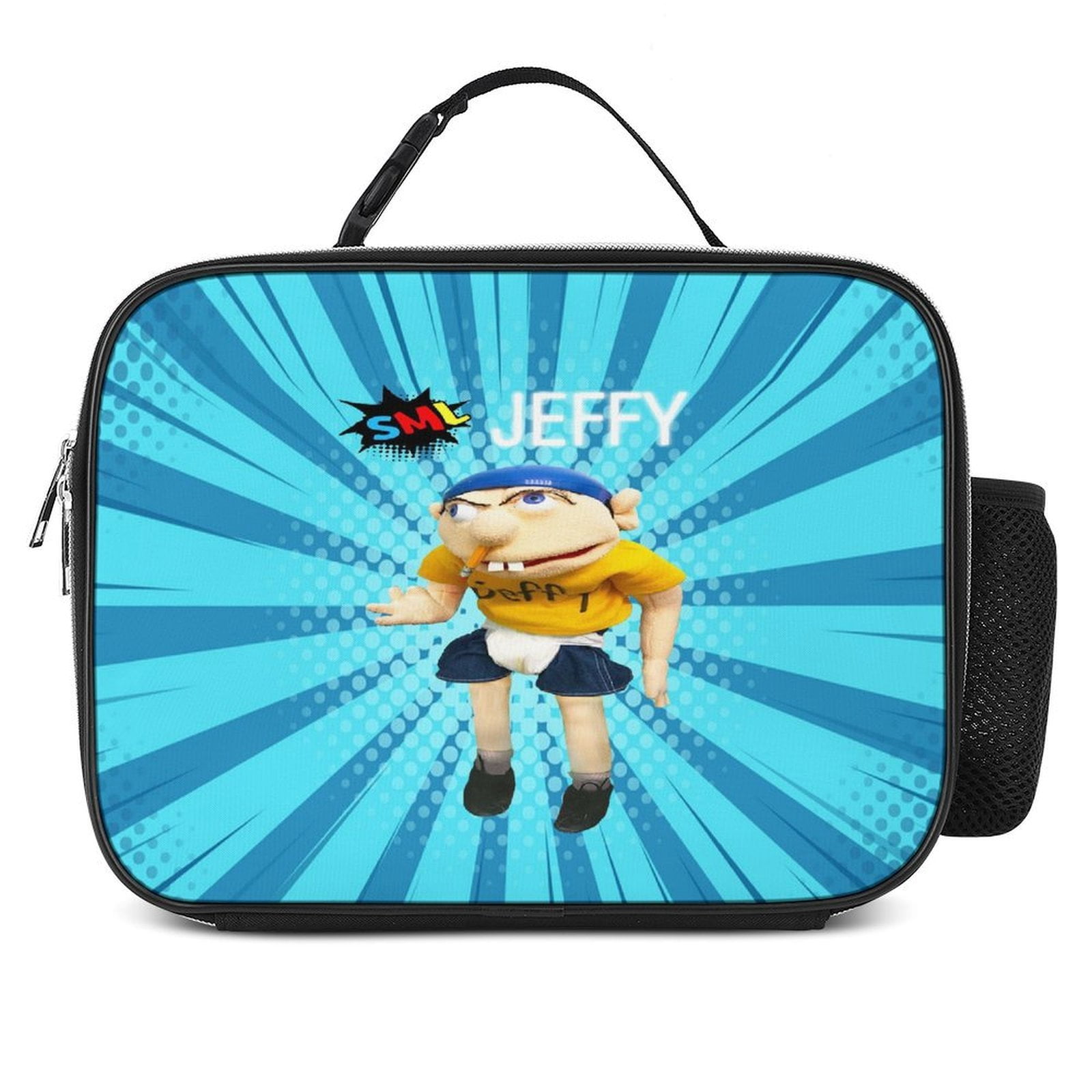 Sml Cartoon Jef-,fy Reusable Lunch Bento Box Insulated Portable ...