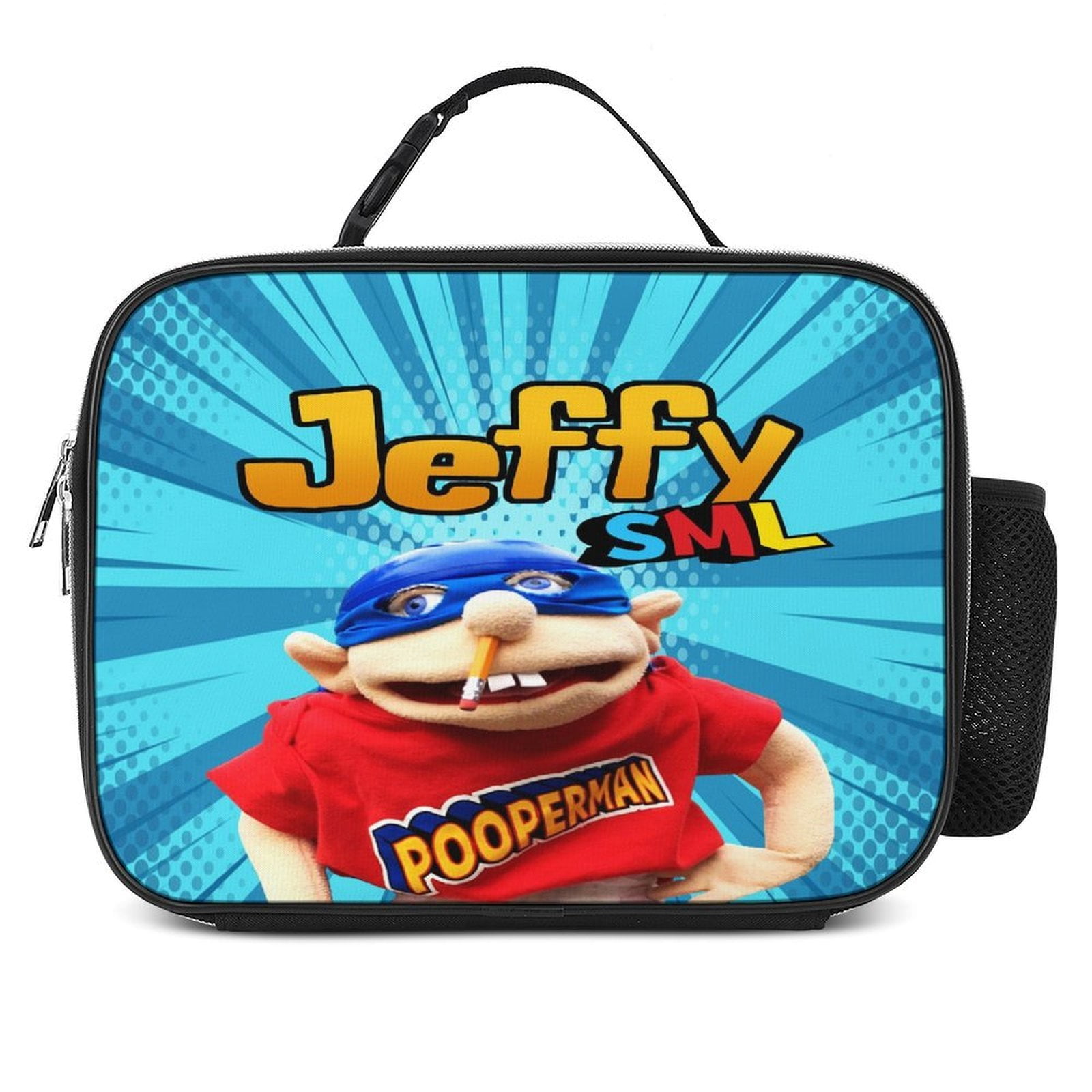 Sml Cartoon Jef-,fy Reusable Lunch Bento Box Insulated Portable ...
