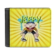 Sml Cartoon Jef-,fy Wallet for Men Leather Purse Clutch Card Holders ...