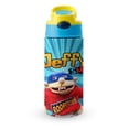Sml Cartoon Jef-,fy Water Bottle with Straw Lid Vacuum Insulated ...