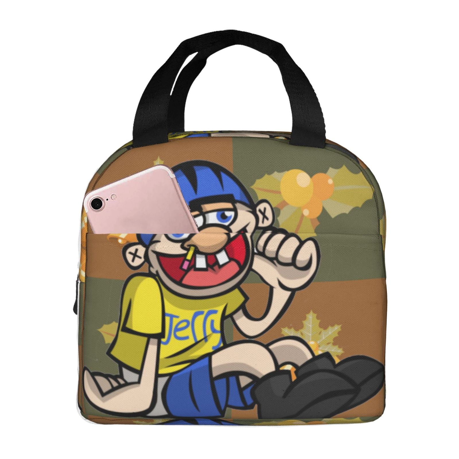 Sml Jeffy -1 Lunch Bag Tote Bag Insulated Lunch Box, Leakproof Thermal Lunch Bag For Work ...