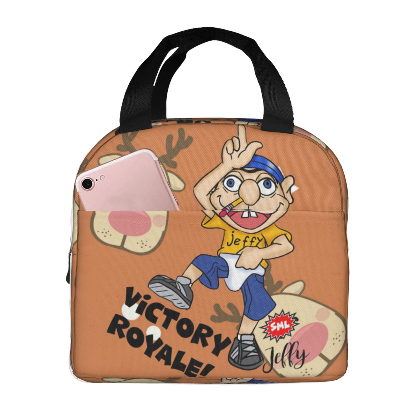 Sml Jeffy _9 Lunch Bag Tote Bag Insulated Lunch Box, Leakproof Thermal ...