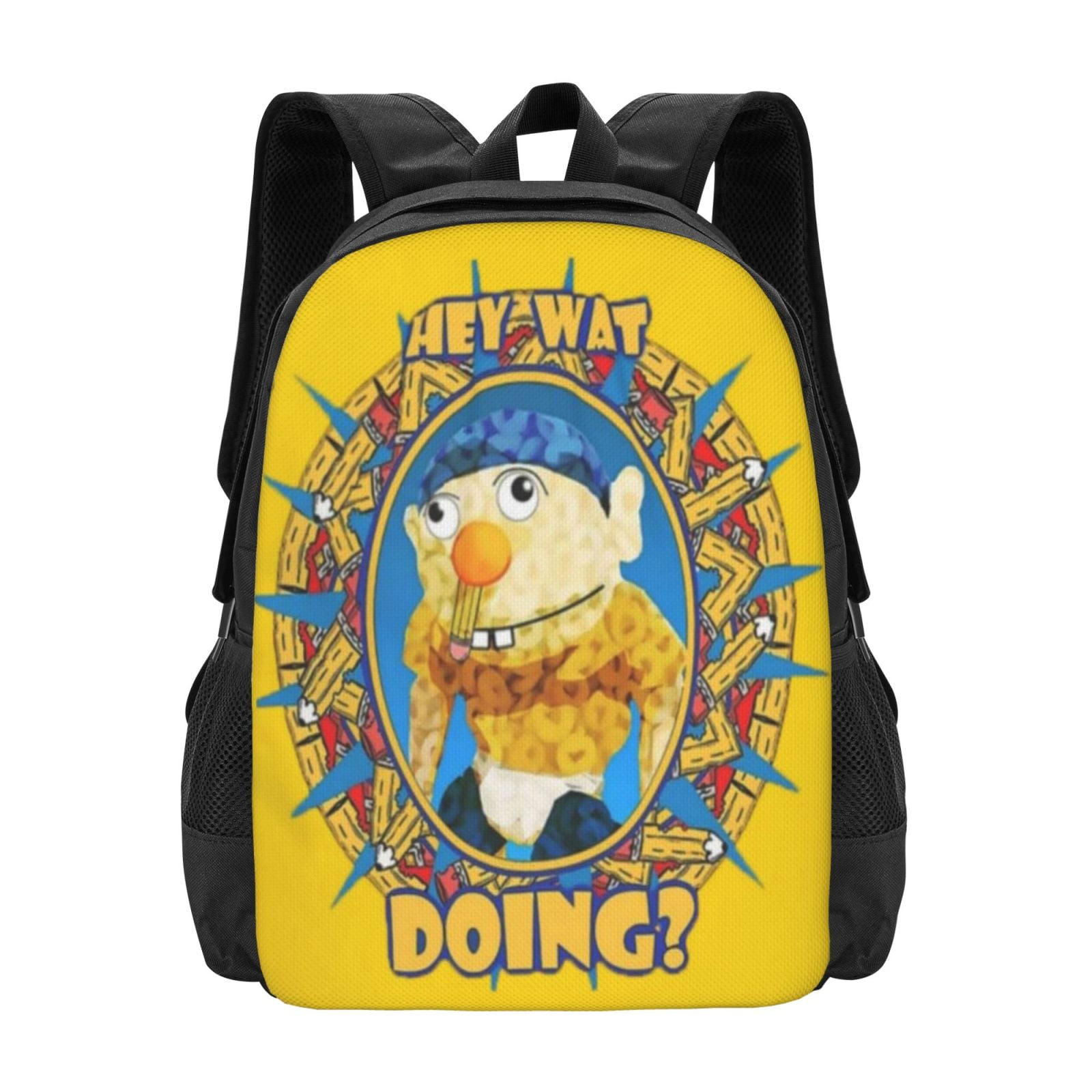 Sml Jeffy Backpack Unisex College Bookbags Laptop Travel Backpacks ...