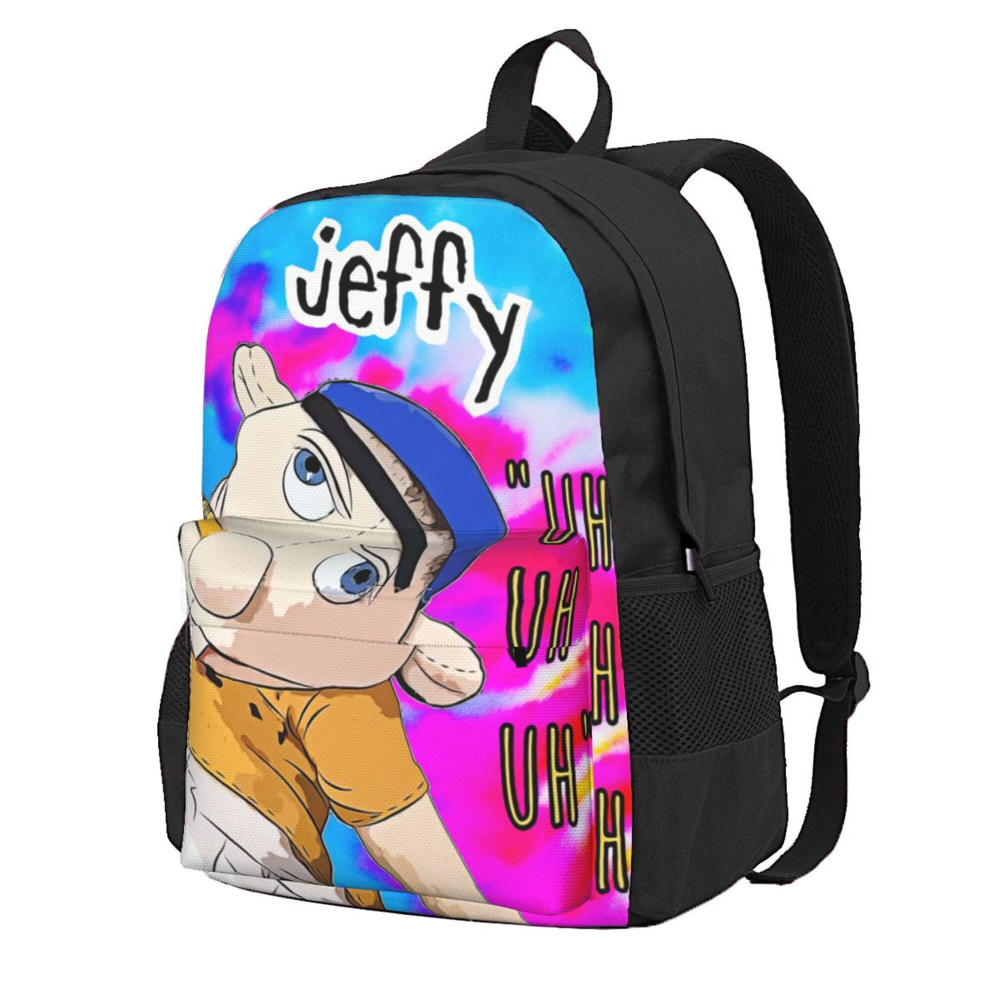 Sml Jeffy Backpack for Large Capacity Casual Travel Laptop Backpack for ...