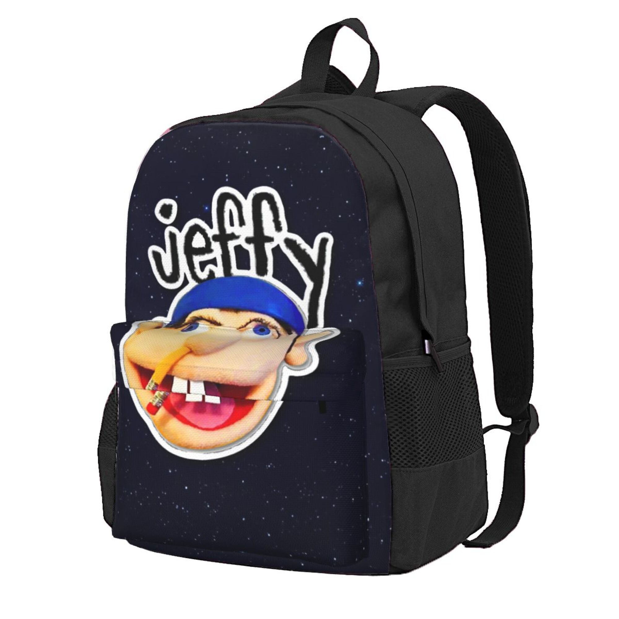 Sml Jeffy Backpack for Large Capacity Casual Travel Laptop Backpack for ...