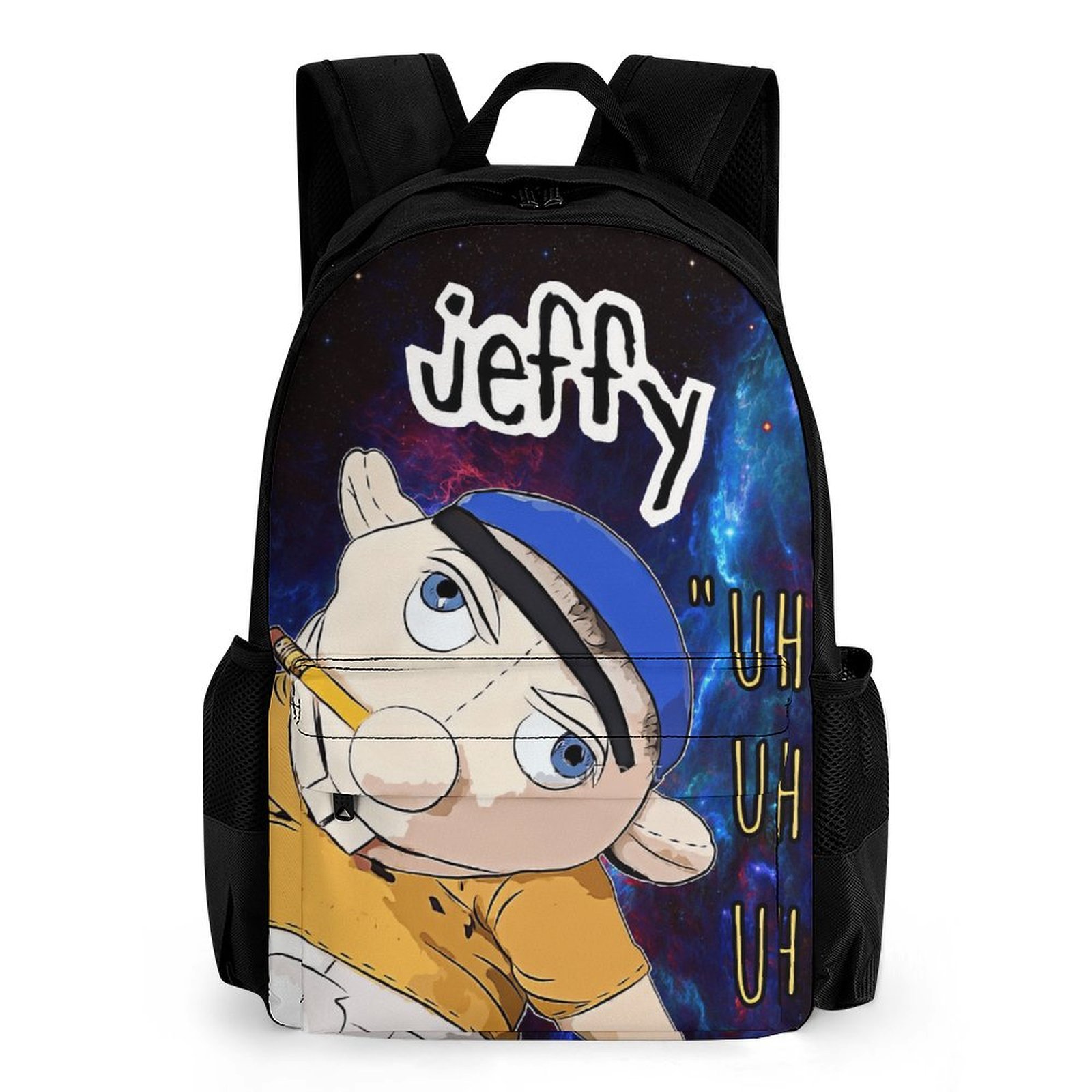 Sml Jeffy Backpack with Adjustable Straps Multiple Pockets Backpack for ...