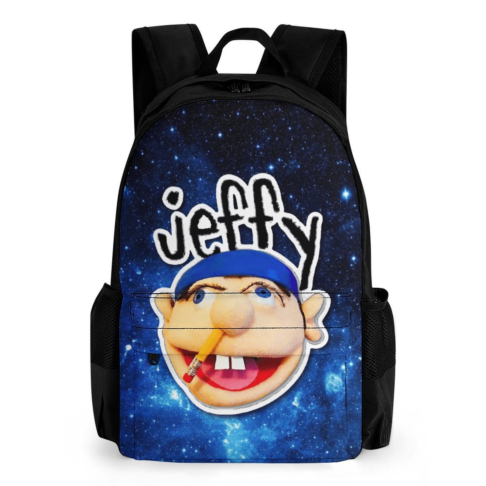 Sml Jeffy Backpack with Adjustable Straps Multiple Pockets Backpack for ...