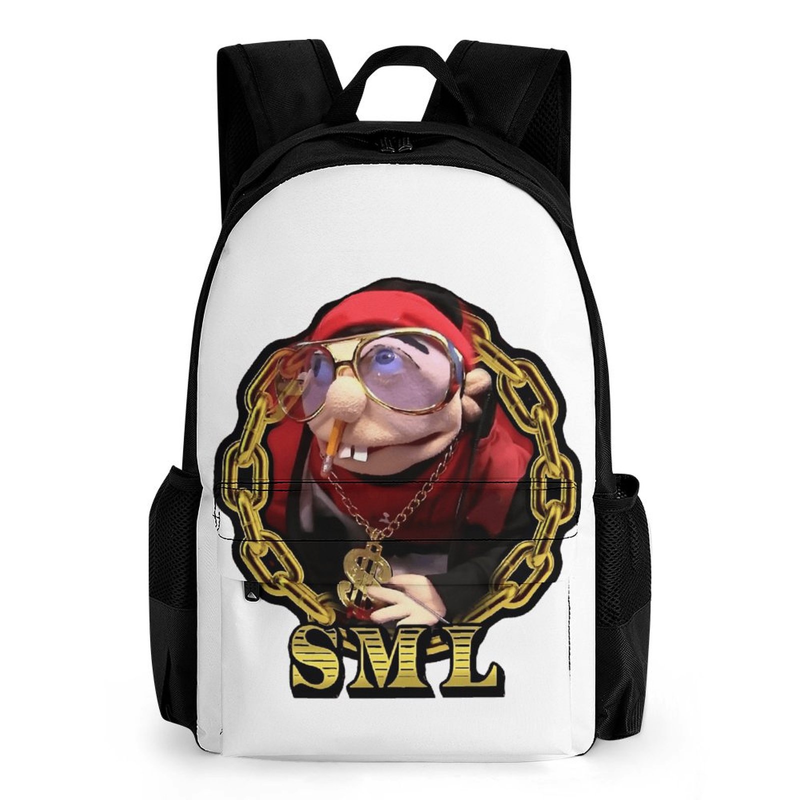 Sml Jeffy Backpack with Adjustable Straps Multiple Pockets Backpack for ...