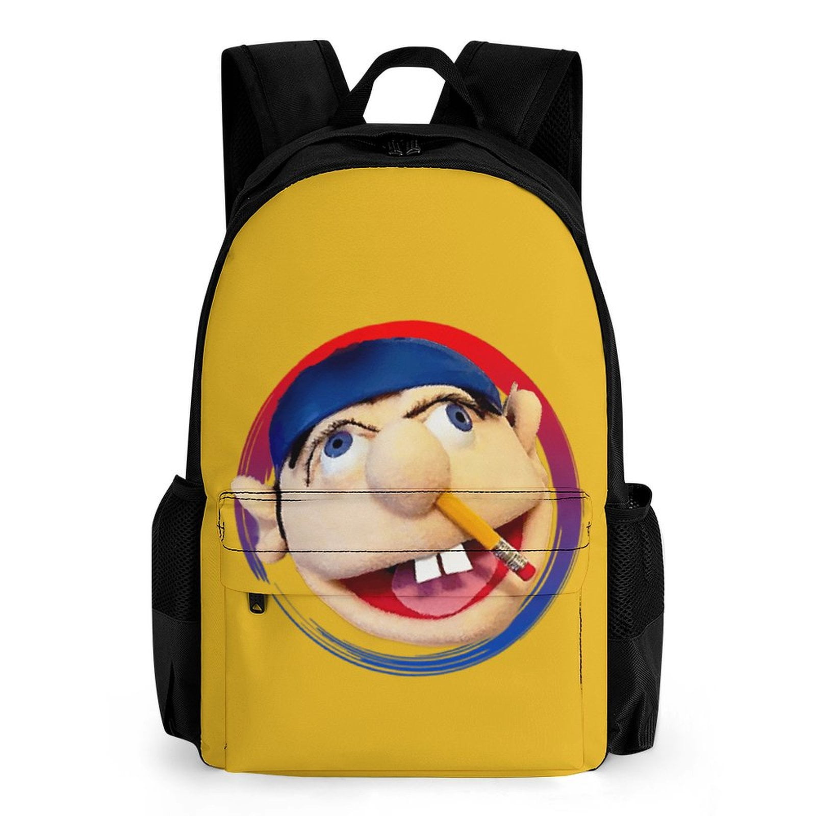 Sml Jeffy Backpack with Adjustable Straps Multiple Pockets Backpack for ...