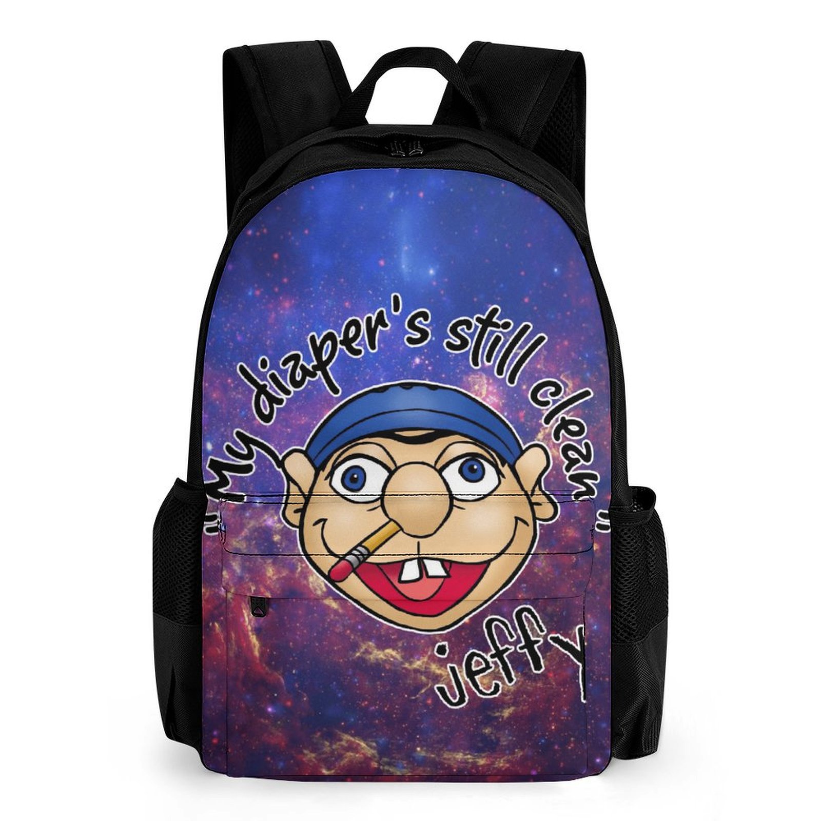 Sml Jeffy Backpack with Adjustable Straps Multiple Pockets Backpack for ...