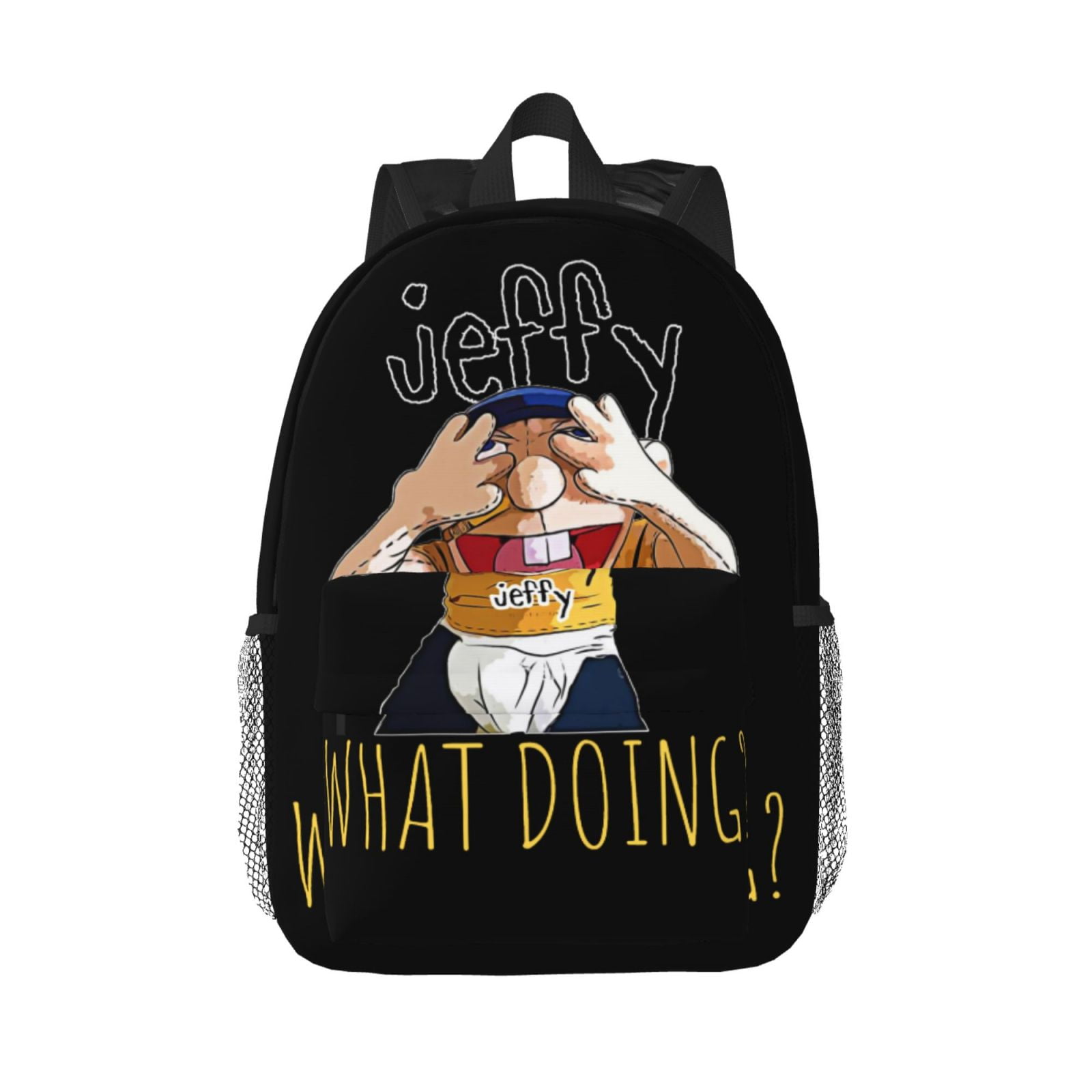 Sml Jeffy Backpac Large Capacity Laptop Bags Lightweight for Woman Work ...