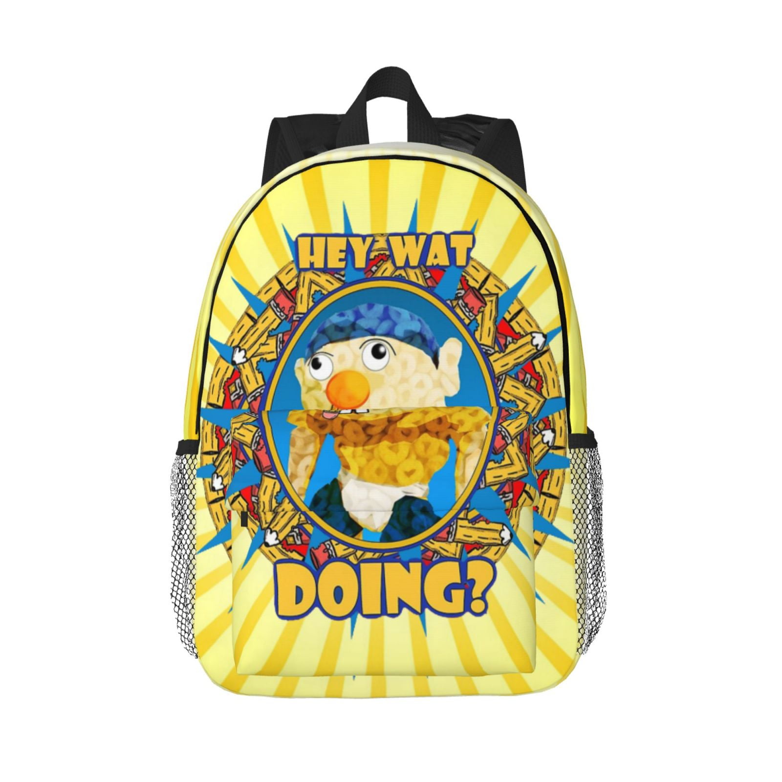 Sml Jeffy Backpac Large Capacity Laptop Bags Lightweight for Woman Work ...