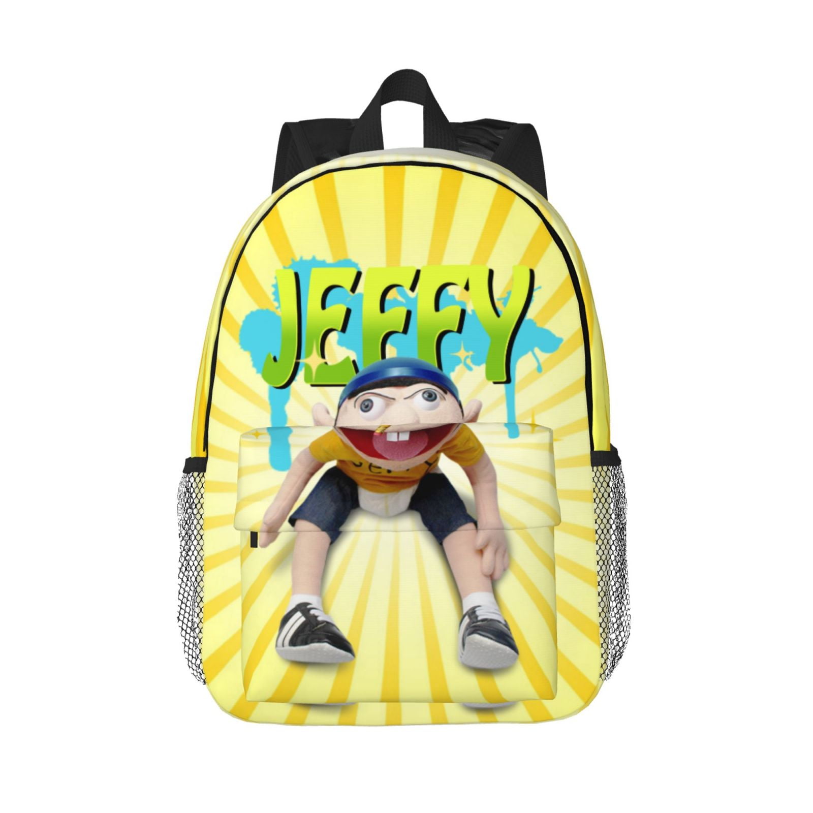 Sml Jeffy Backpac Large Capacity Laptop Bags Lightweight for Woman Work ...