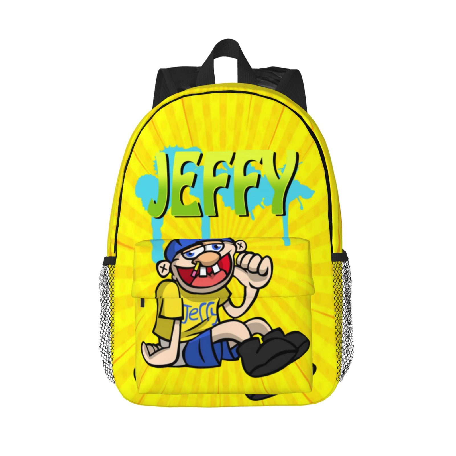 Sml Jeffy Backpac Large Capacity Laptop Bags Lightweight for Woman Work ...