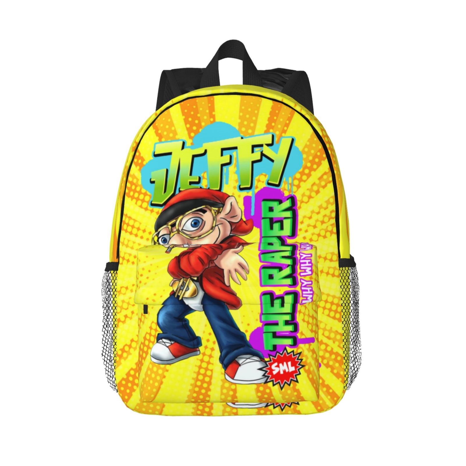 Sml Jeffy Backpac Large Capacity Laptop Bags Lightweight for Woman Work ...