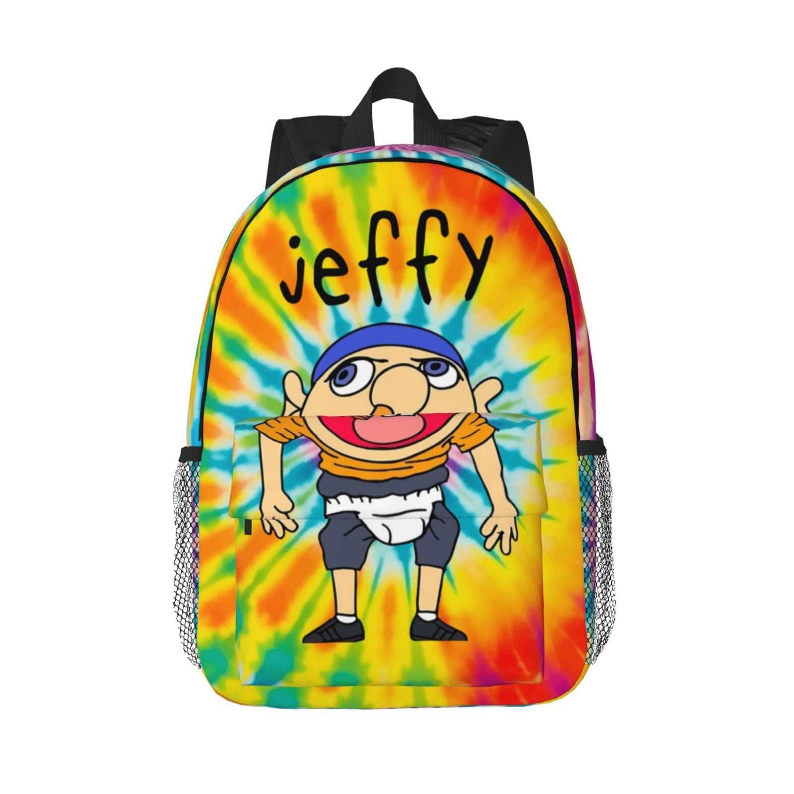 Sml Jeffy Backpac Large Capacity Laptop Bags Lightweight for Woman Work ...