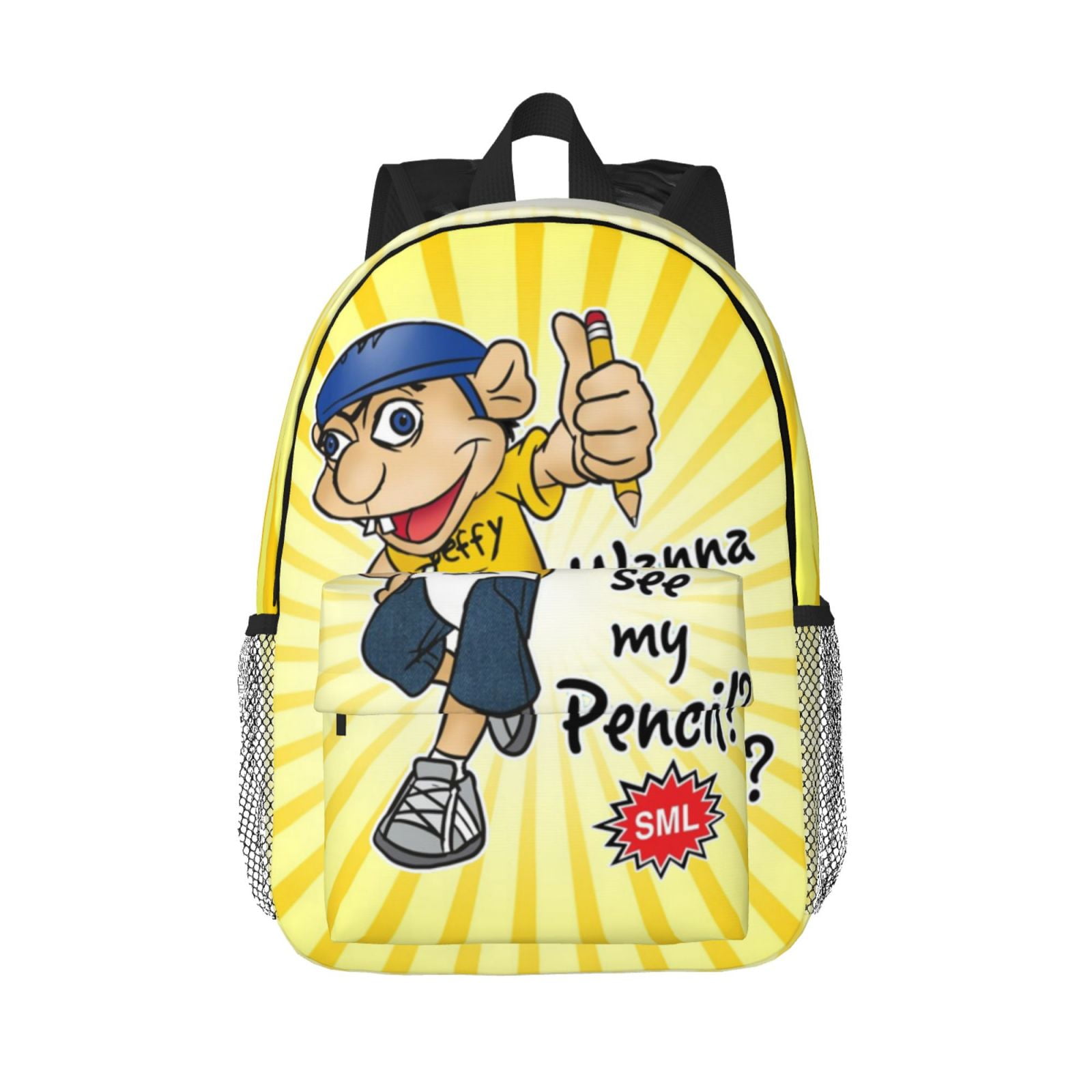 Sml Jeffy Backpac Large Capacity Laptop Bags Lightweight for Woman Work ...