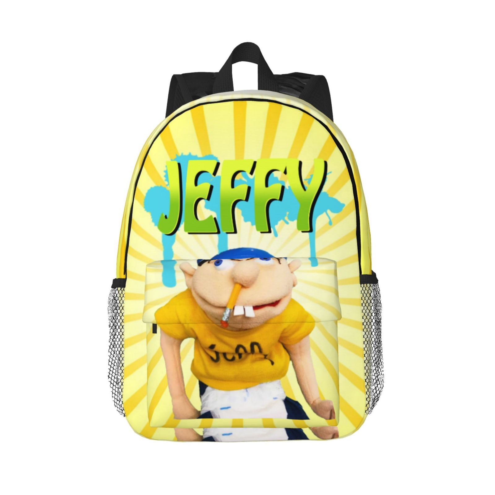 Sml Jeffy Backpac Large Capacity Laptop Bags Lightweight for Woman Work ...