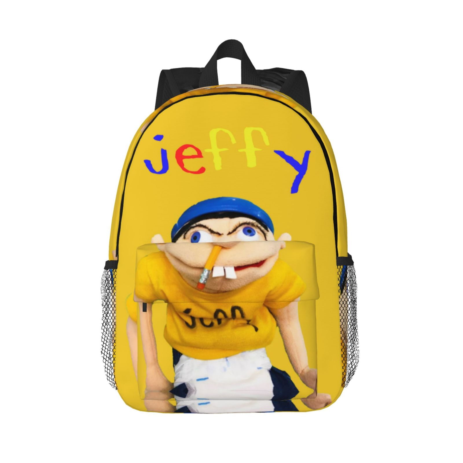 Sml Jeffy Backpac Large Capacity Laptop Bags Lightweight for Woman Work ...