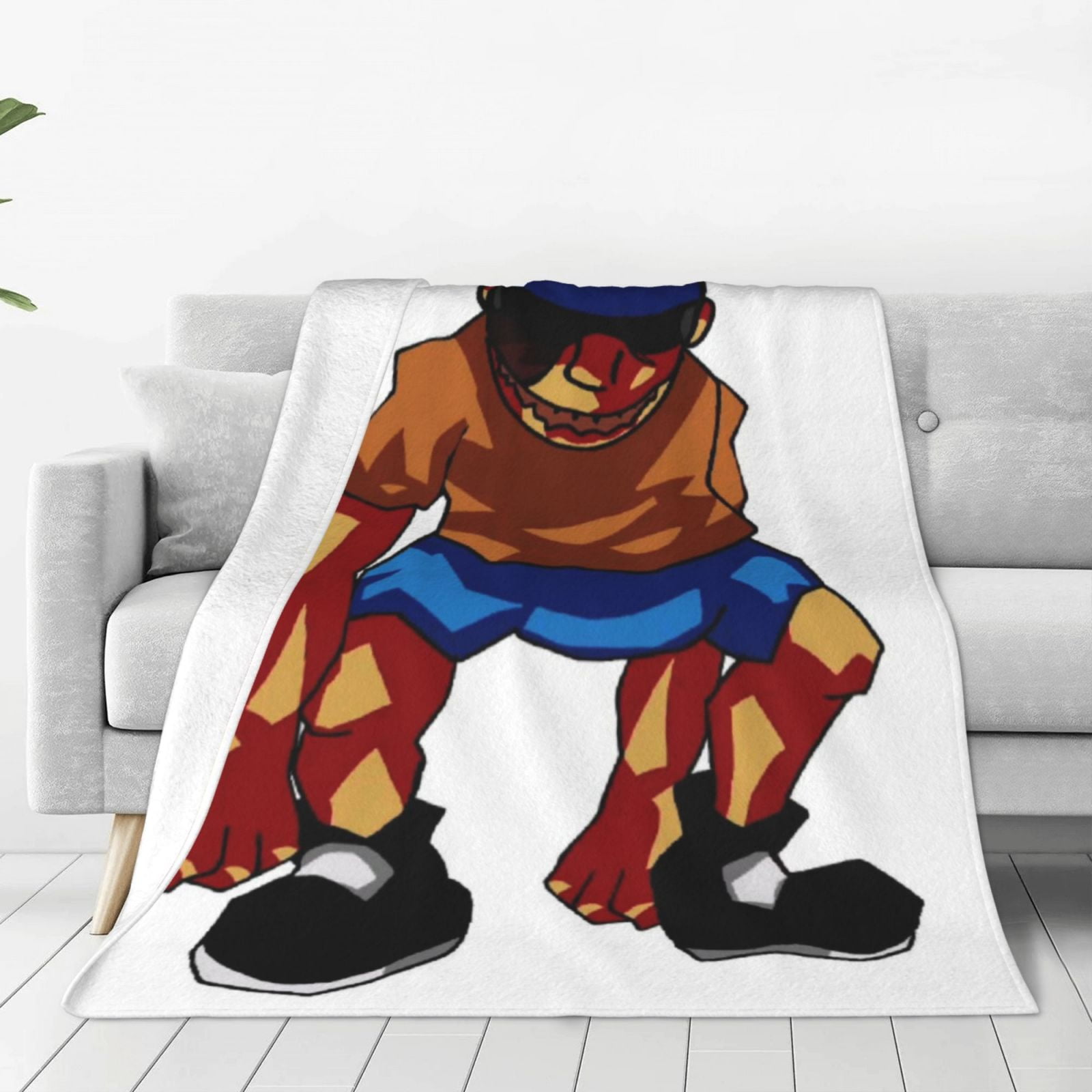 Sml Jeffy Blanket Air Conditioning Blanket Quilt Cartoon Plush Throw ...