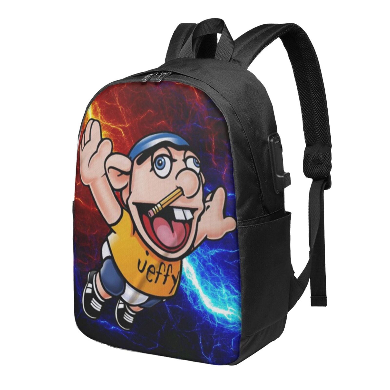 Sml Jeffy Fashionable Computer School Backpack With Usb Port,Travel ...