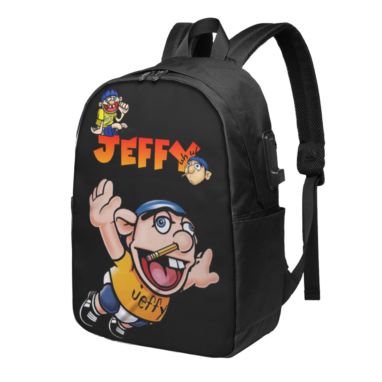 Sml Jeffy Fashionable Computer School Backpack With Usb Port,Travel ...