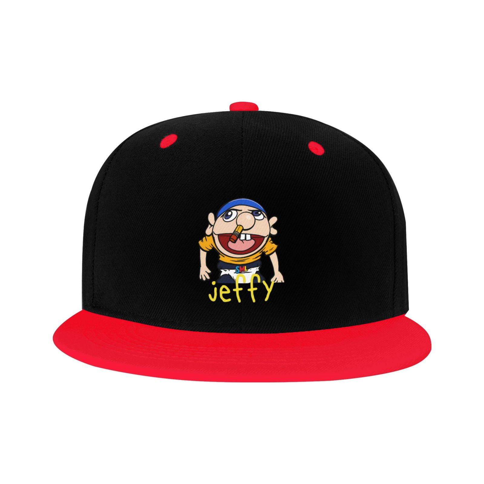 Sml Jeffy Kid'S Boys and Girls Hip Hop Caps Adjustable Sun Hat Children's Baseball Cap Red ...