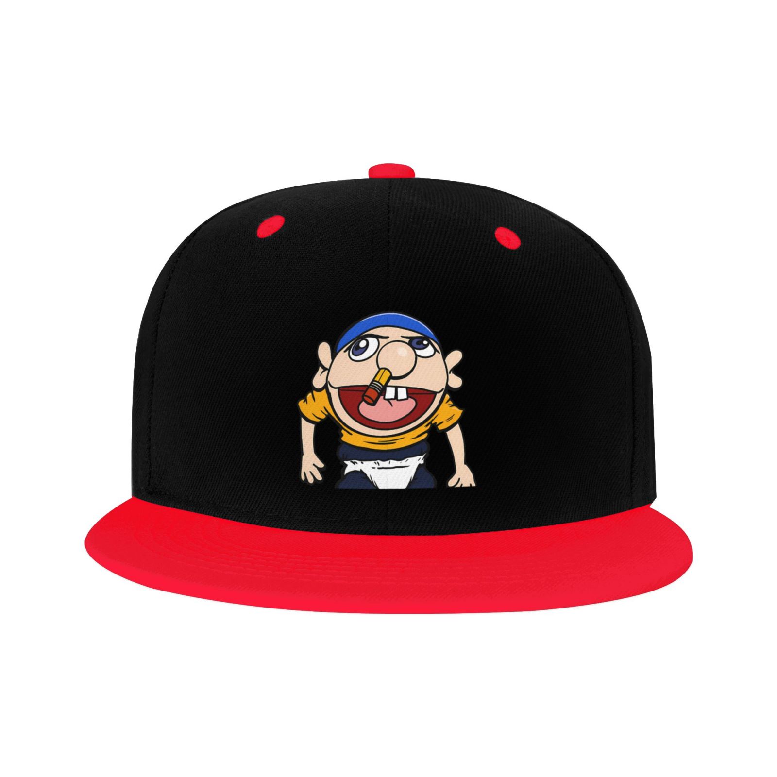 Sml Jeffy Kid'S Cartoon Baseball Cap,Adjustable Hip Hop Hat Flat Brim ...