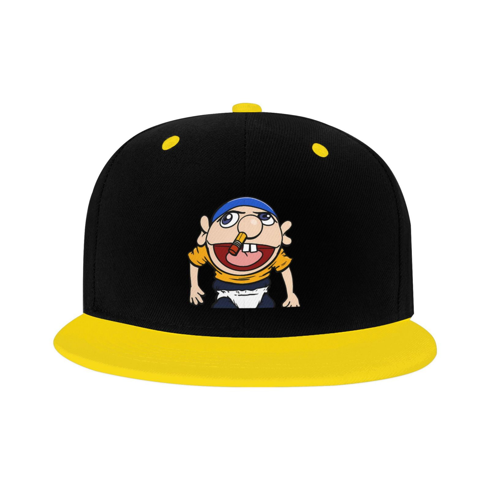 Sml Jeffy Kid'S Cartoon Baseball Cap,Adjustable Hip Hop Hat Flat Brim ...