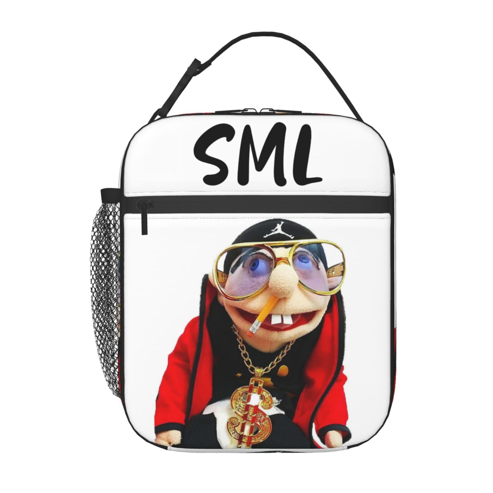 Sml Jeffy Lunch Bag Cartoon Lunch Box Large Capacity Thickened ...