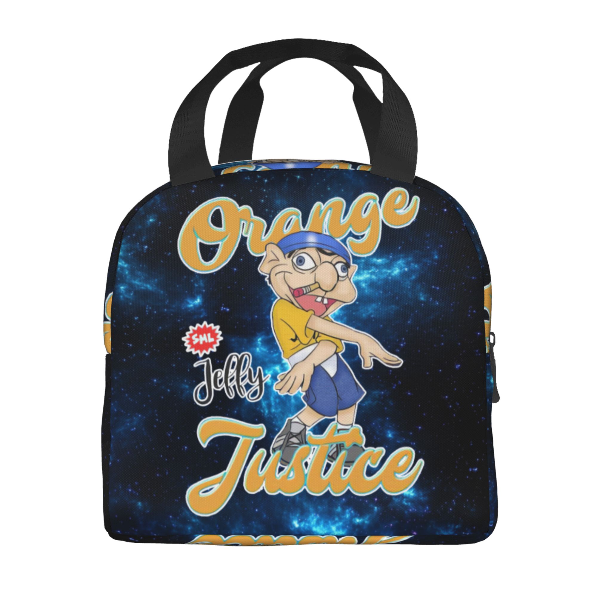 Sml Jeffy Lunch Bag for Reusable Insulated Lunch Box Portable Lunch ...