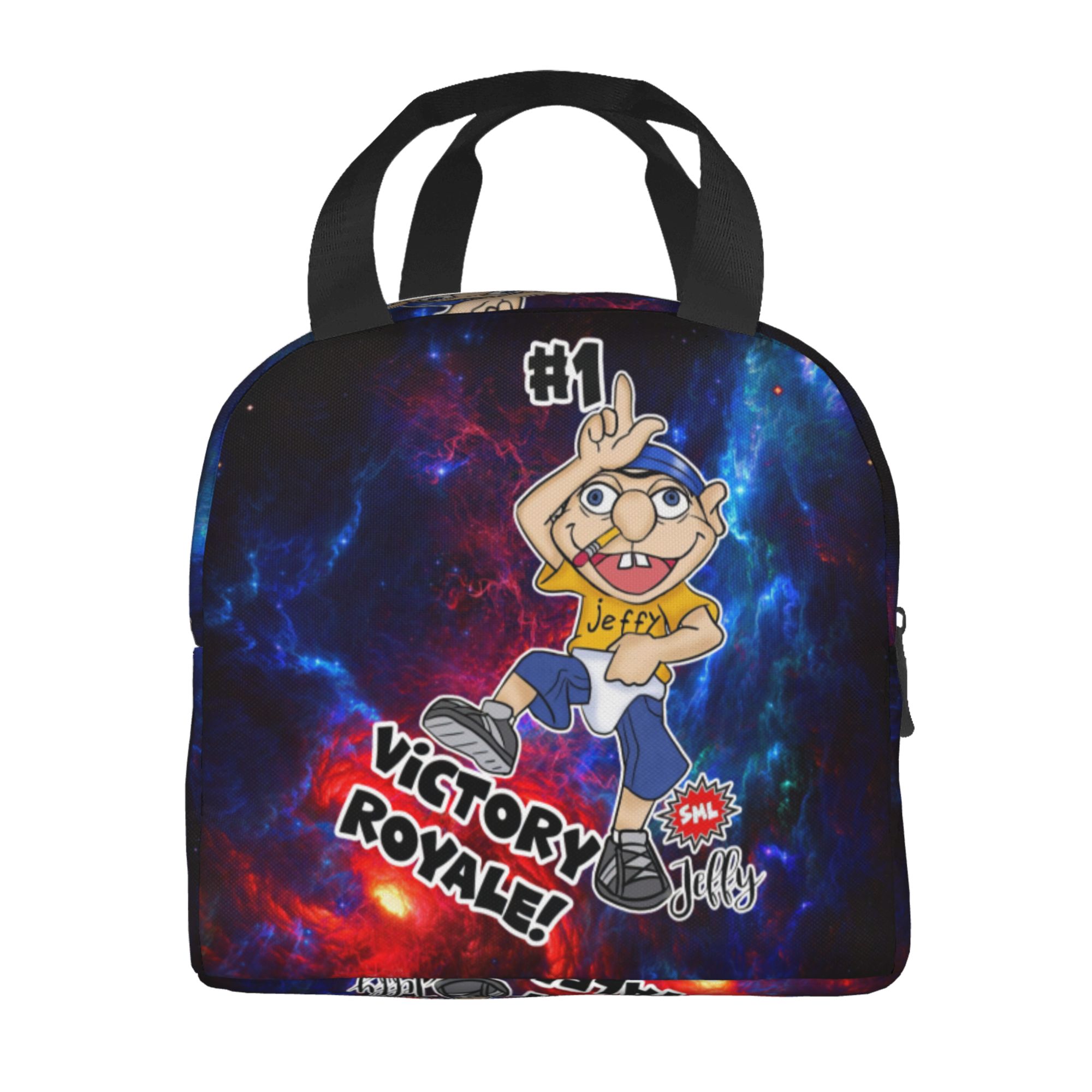 Sml Jeffy Lunch Bag for Reusable Insulated Lunch Box Portable Lunch ...