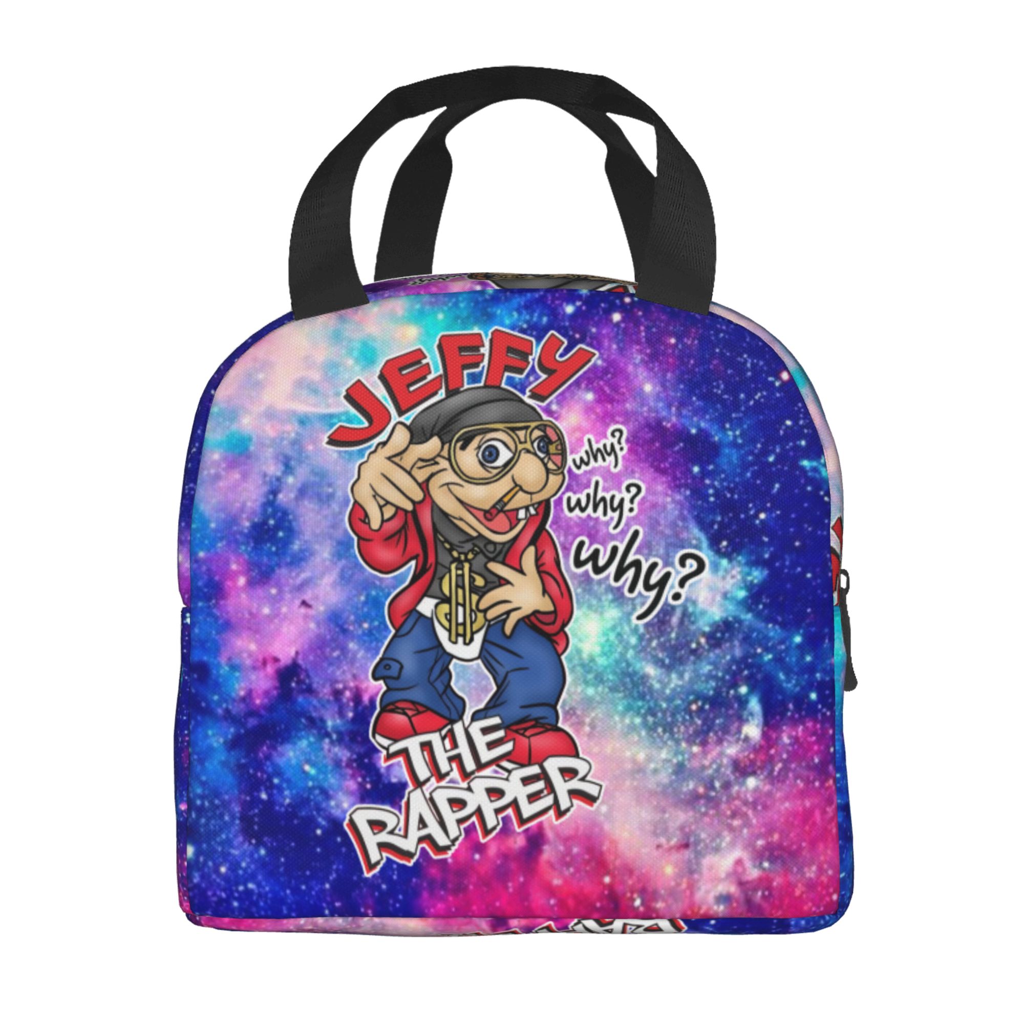 Sml Jeffy Lunch Bag for Reusable Insulated Lunch Box Portable Lunch ...