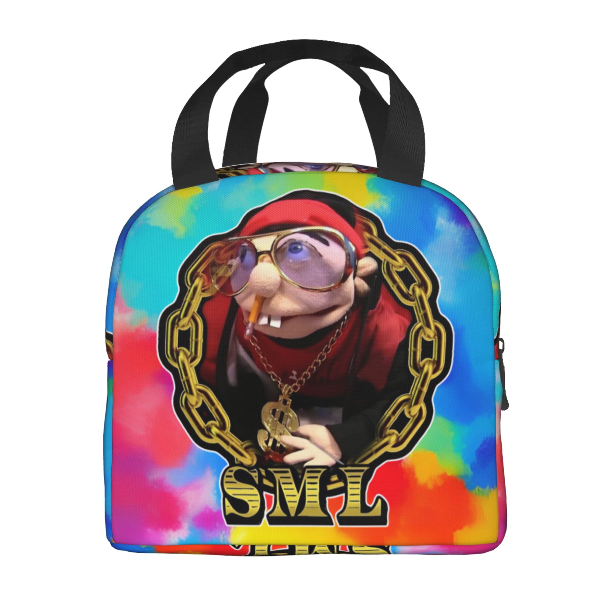 Sml Jeffy Lunch Bag for Reusable Insulated Lunch Box Portable Lunch ...