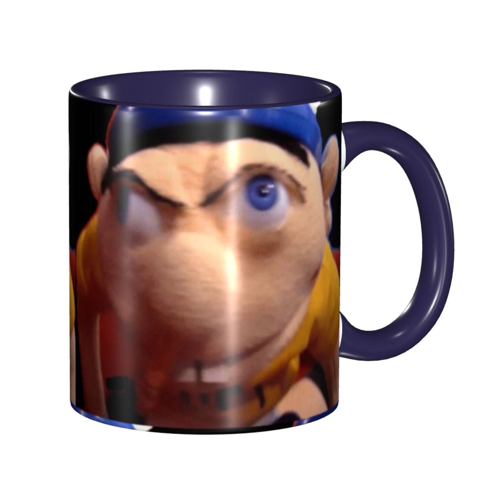 Sml Jeffy Mug Coffee Ceramic Colourful Cup Cartoon Funny Cup with ...