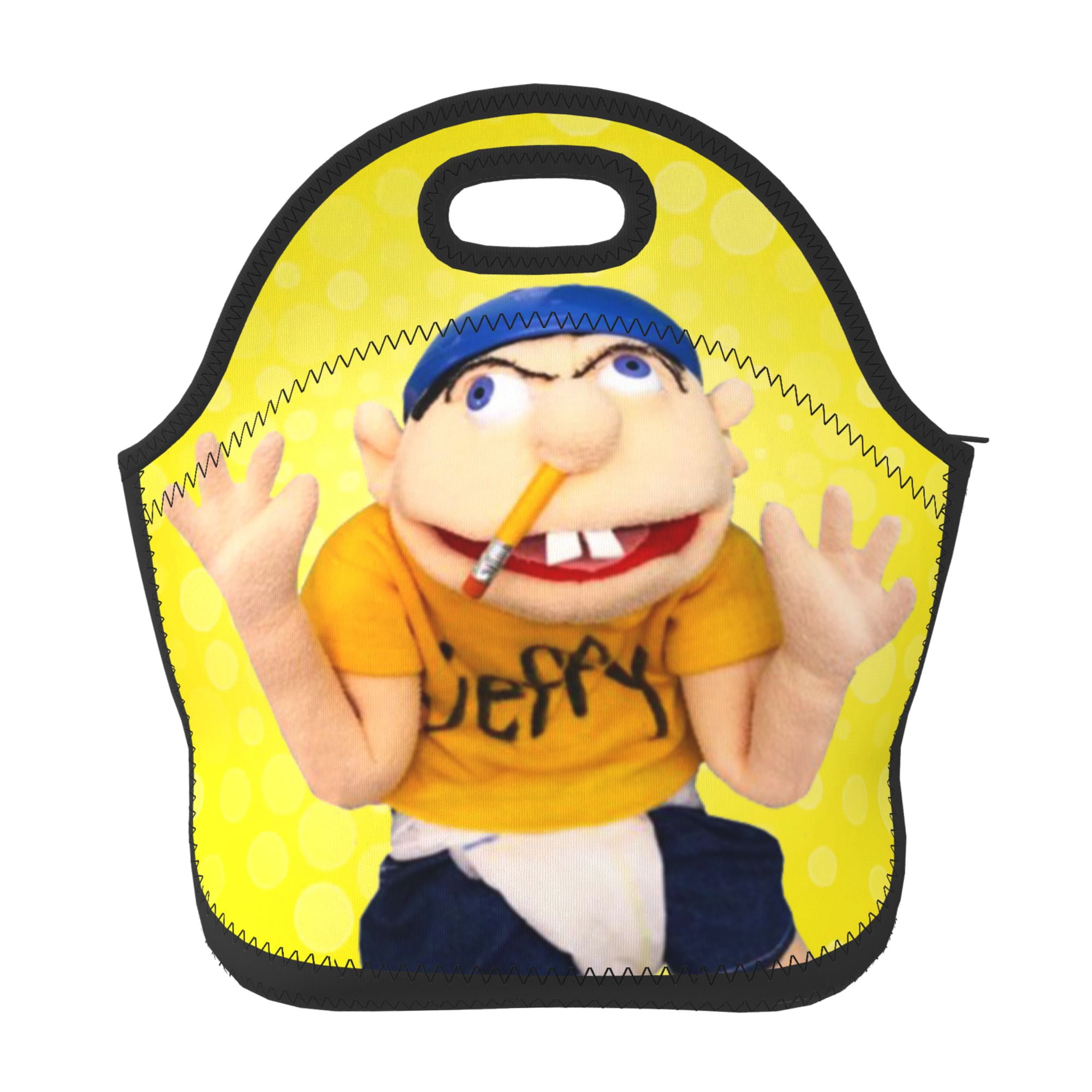 Sml Jeffy Neoprene Lunch Bag, Insulated Lunch Box For Kids Boys Girls ...