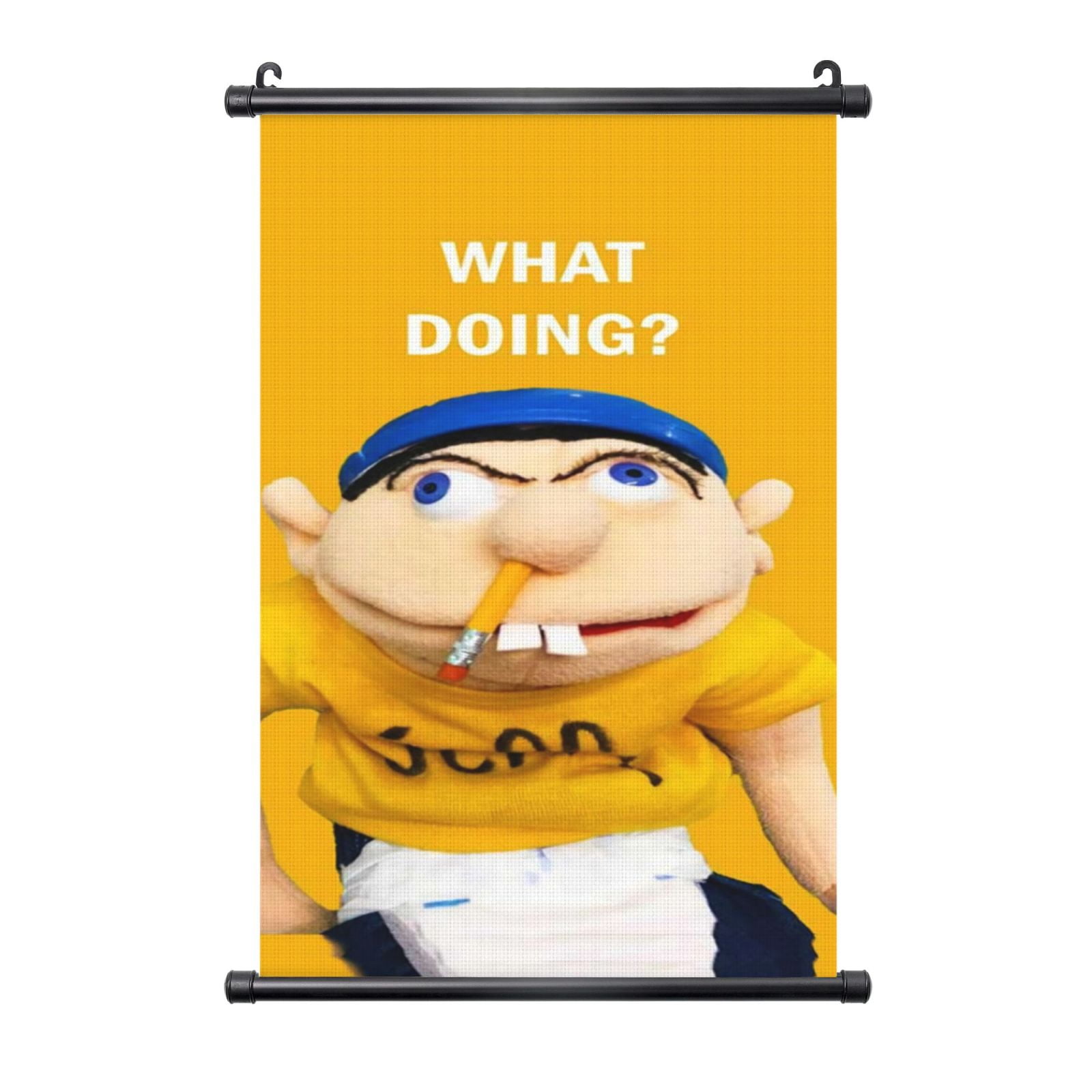 Sml Jeffy Poster Aesthetic Canvas PVC Shaft Wall Art Hanging Hanger ...